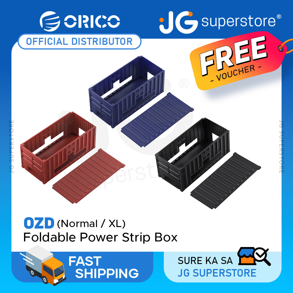ORICO Foldable Power Strip Conceal Storage Box (Normal / XL) for Space ...