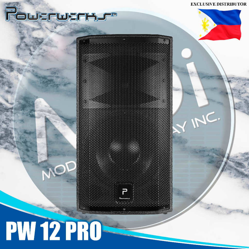 PW 12 PRO (2-Way) 1000-Watt 10" Active Loudspeaker with Bluetooth ...
