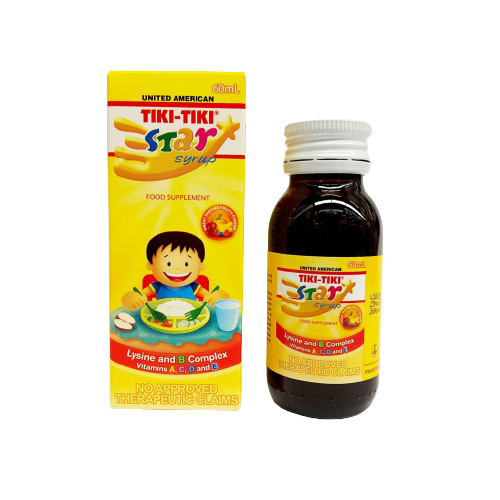 UNITED TIKI TIKI Star Syrup 60ml | Shopee Philippines