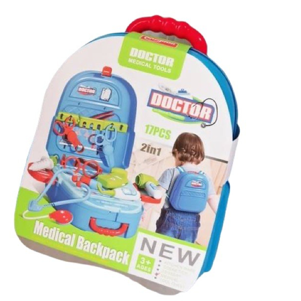 doctor setSet Toy Cute Carry Luggage Trolley Bag Suitcase Playset Toy ...