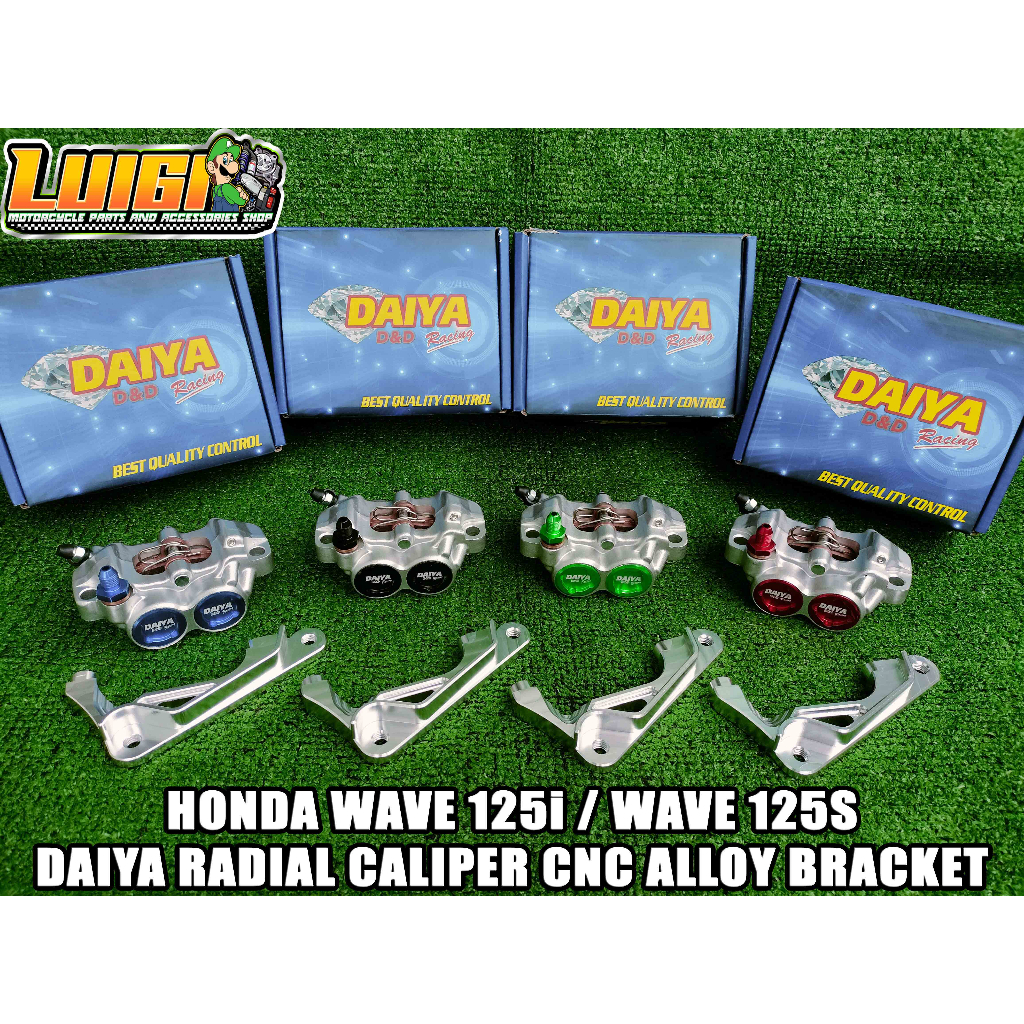 DAIYA HONDA WAVE 125 RADIAL CALIPER CNC ALLOY BRACKET | Shopee Philippines