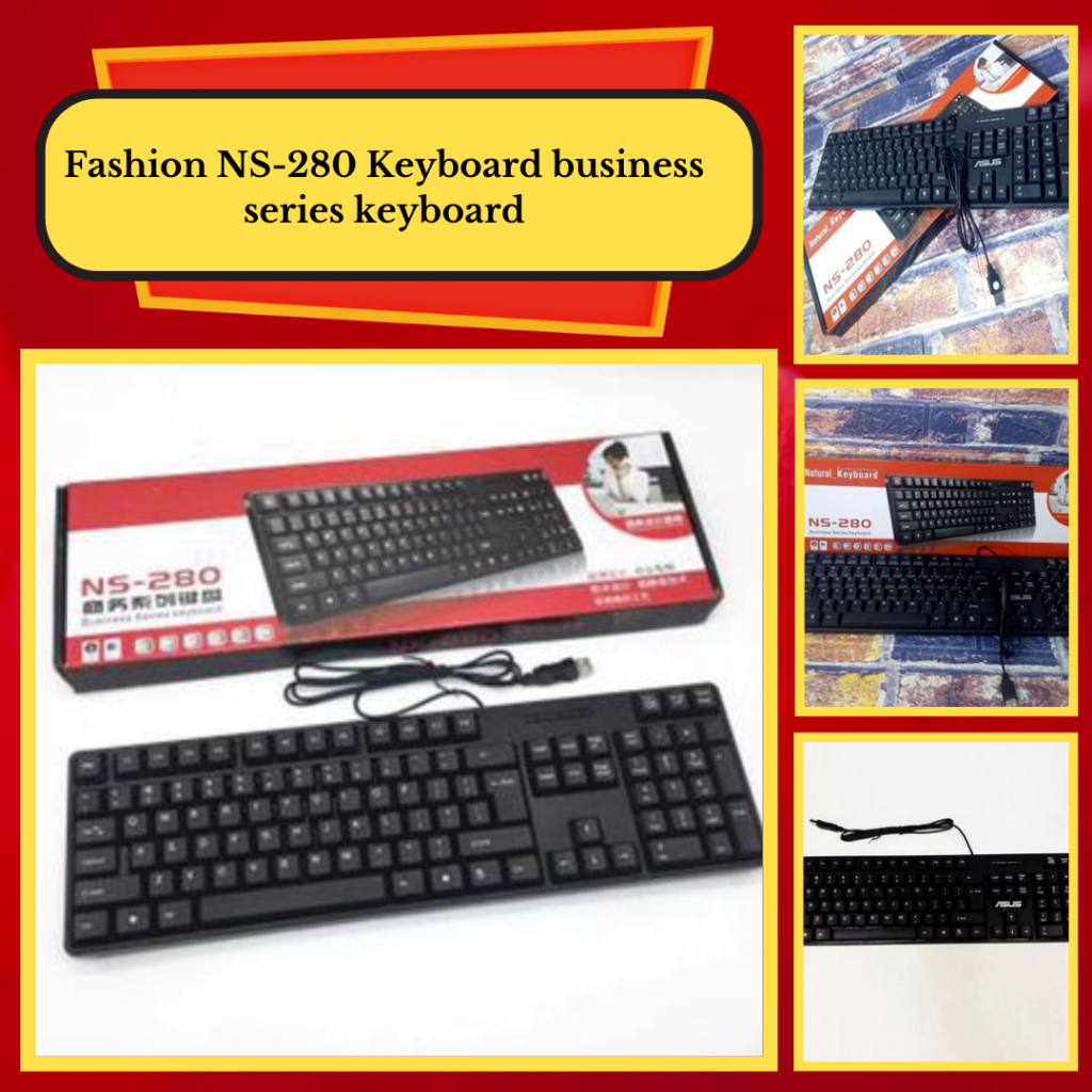 DSS Fashion NS-280 Keyboard business series keyboard | Shopee Philippines