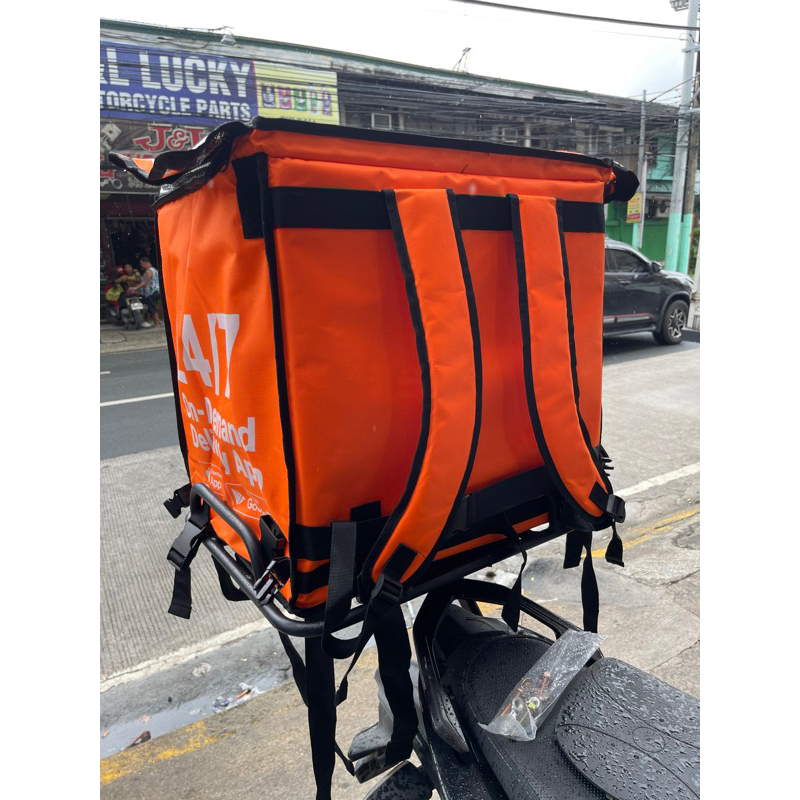 INSULATED LALAMOVE BRACKET BAG BRACKET DELIVERY BAG BRACKET | Shopee ...