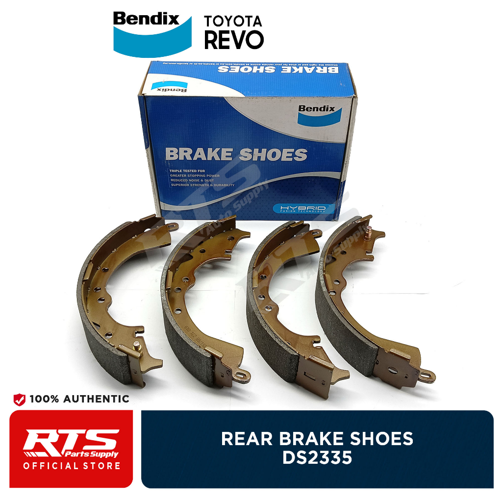 Bendix Rear Brake Shoe Toyota Revo 1998 - 2005 DS2335 | Shopee Philippines