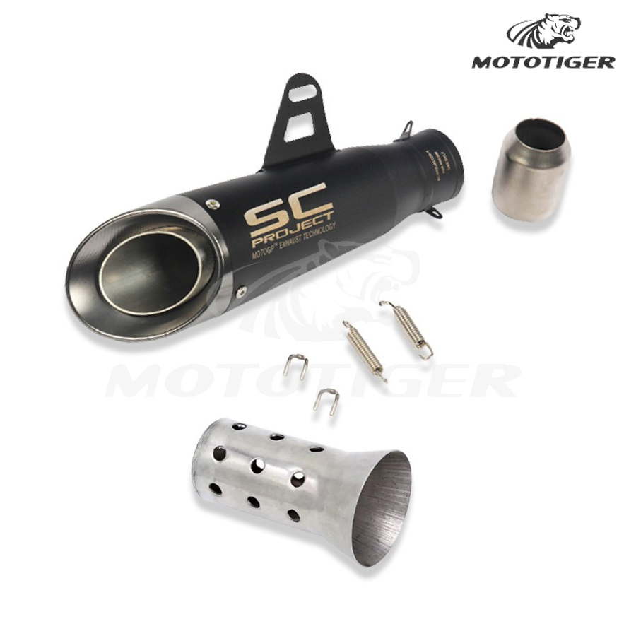 SC Project Exhaust Muffler Tailpipe Motorcycle Muffler Exhaust Pipe ...