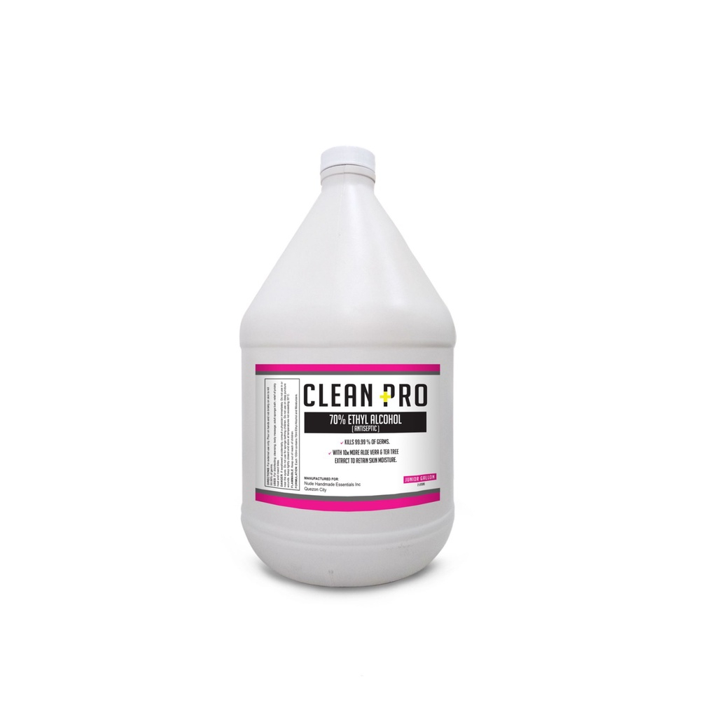 Clean Pro 70% Ethyl Alcohol Jr Gallon 2 liters | Shopee Philippines