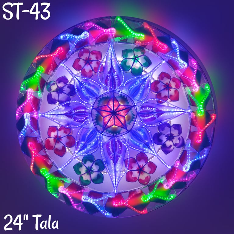 24inches Capis Tala Parol with LED lights | Shopee Philippines