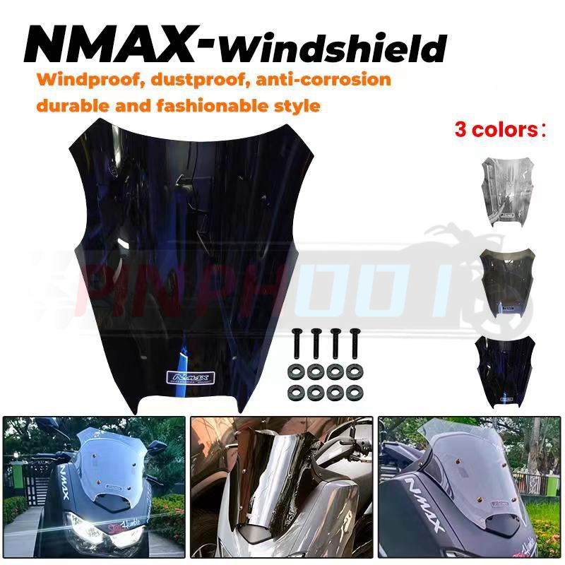 NMAX 2020/2021 Windshield NMAX V2 Motorcycle Sun Visor Special ...