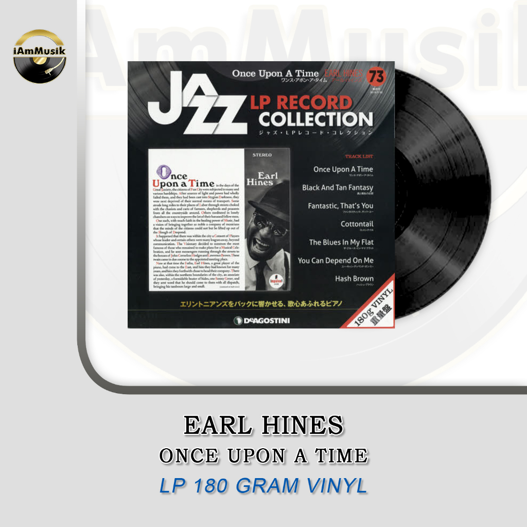 [SEALED] Earl Hines – Once Upon A Time LP Vinyl Record 180 Gram ...