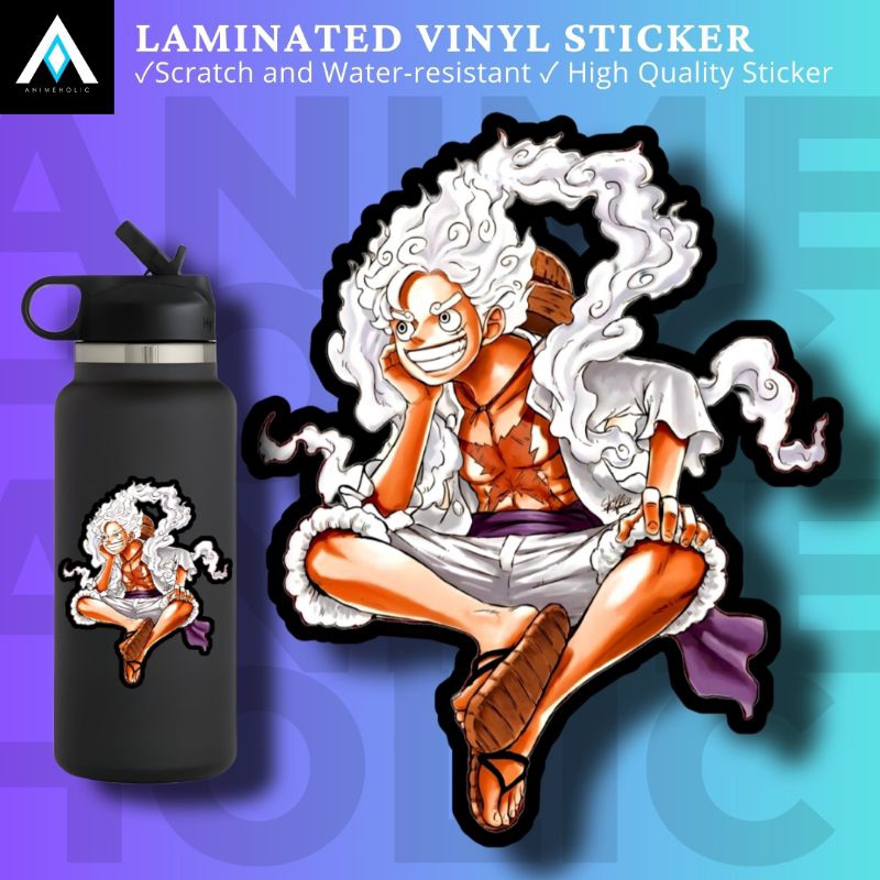 LUFFY GEAR 5 VERSION ~ MONKEY D. LUFFY JOYBOY | ANIMEHOLIC LAMINATED ...