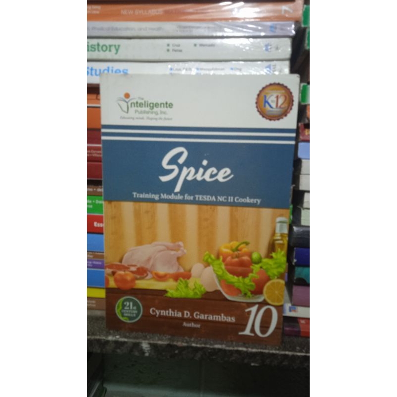 Spice Training module for Tesda NC II Cookery grade 10 (brandnew ...