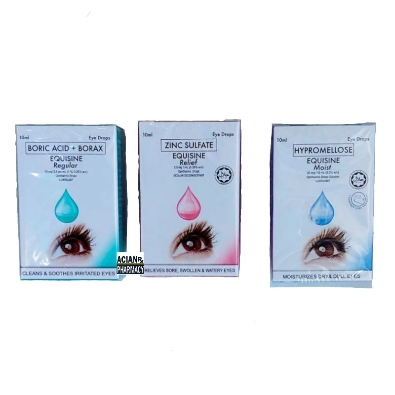 Equisine Eye Drops (blue, green, red) | Shopee Philippines