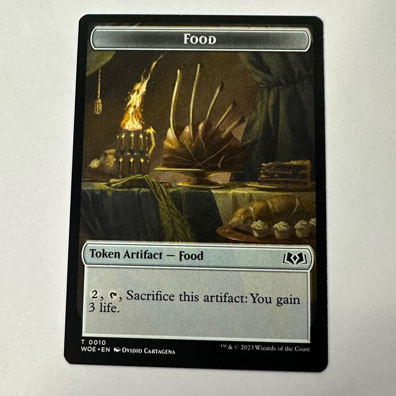 FOOD TOKEN | WOE WILDS OF ELDRAINE | MH2 MODERN HORIZONS 2 | MTG MAGIC THE GATHERING | Shopee ...