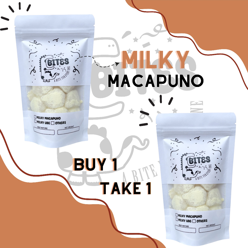 C'BITES BUY 1 TAKE 1 Milky Macapuno & Ube 225g per pouch. | Shopee ...
