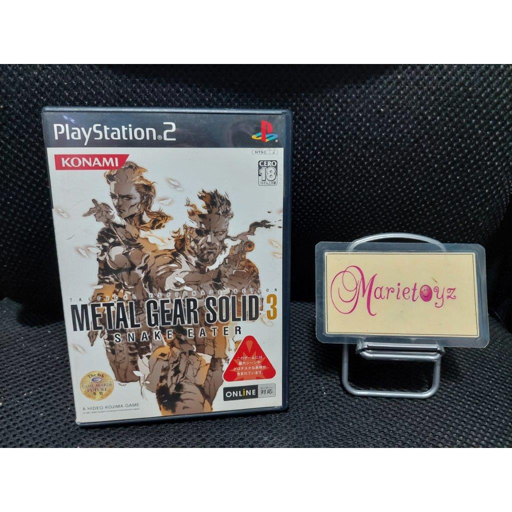 PS2 Game: Metal Gear Solid 3 Snake Eater (Japan) | Shopee Philippines