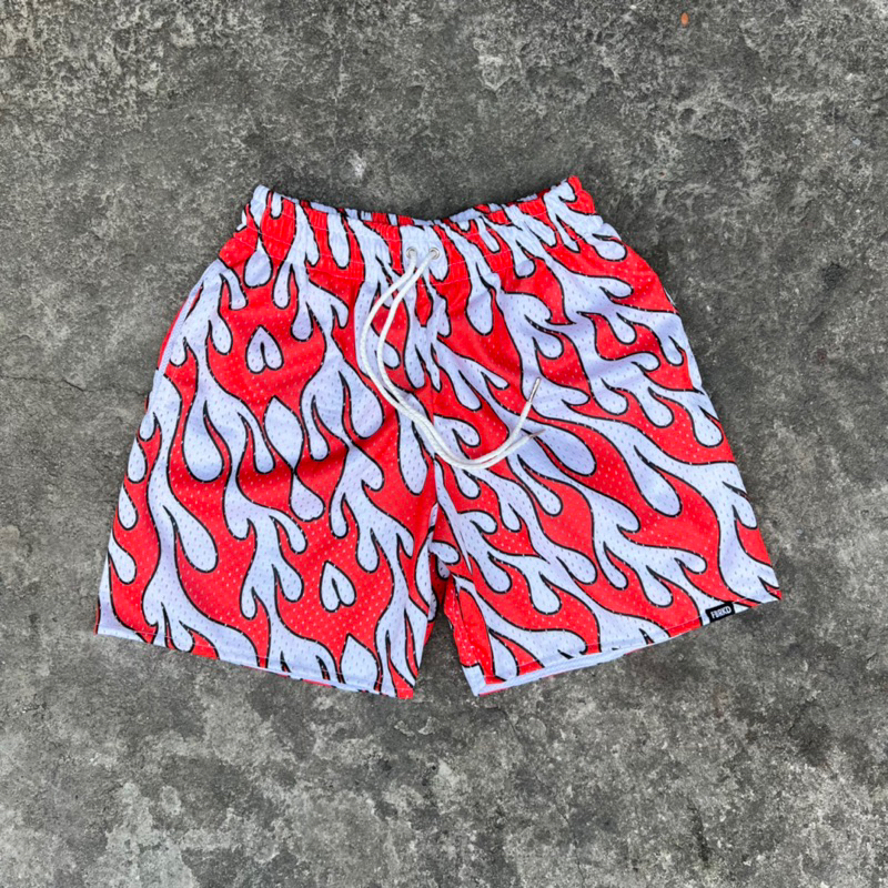SUBLIMATED MESH SHORT "FLAME" / FBRKD | Shopee Philippines