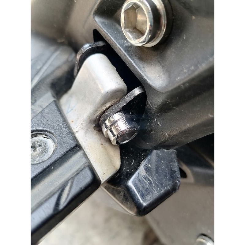 Stainless bolts foot peg pin for nmax / aerox, click / adv & pcx sold ...