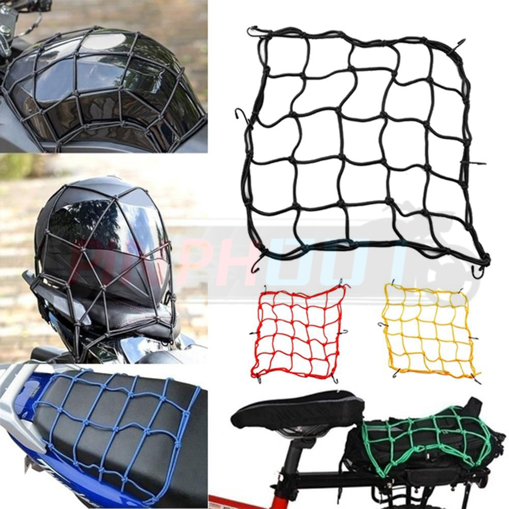 Motorcycle Cargo Net Luggage Telescopic Elastic Cargo Rope | Shopee ...