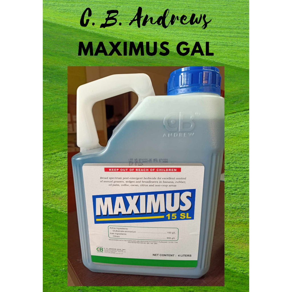 Maximus 15 SL Gallon | Shopee Philippines