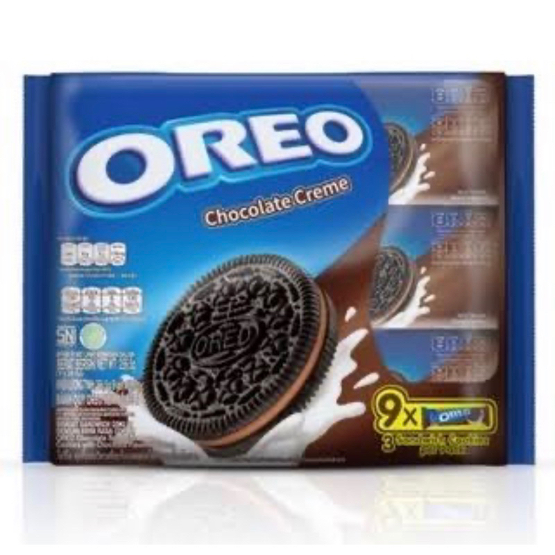 Oreo Chocolate 28.5g x 9 Pack | Shopee Philippines
