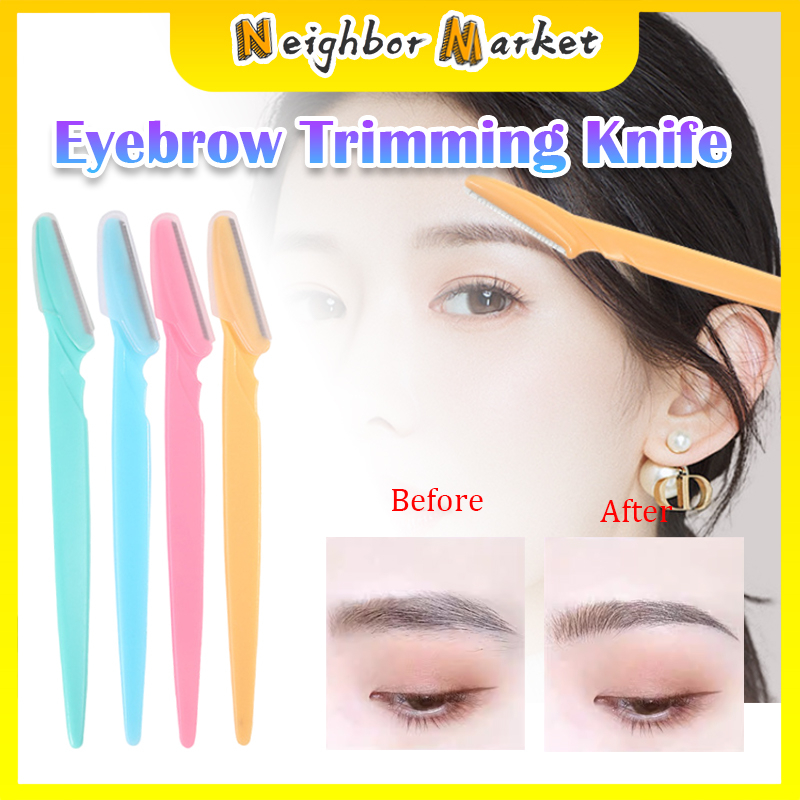 Eyebrow Razor Portable Eyebrow Trimmer Women Face Razor Hair Remover ...