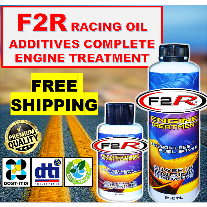 F2R RACING OIL ADDITIVES COMPLETE ENGINE TREATMENT - 60 ML/250 ML ...