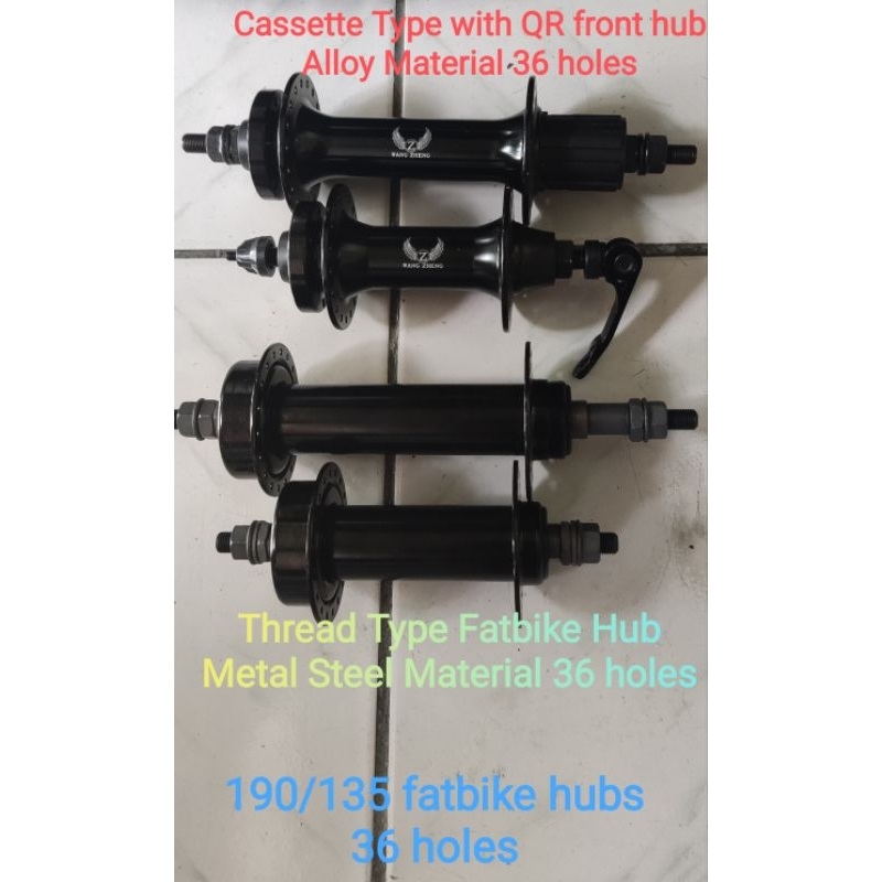 fatbike hubs 195/135 Cassette type and thread type | Shopee Philippines