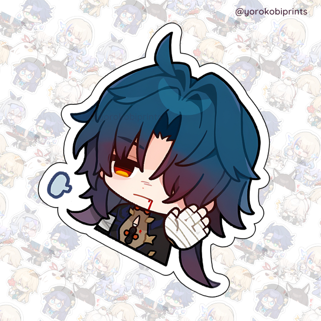 [SET3/7] Honkai: Star Rail - Blade Jing Yuan - Chibi, Emoji ...