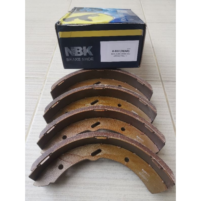 Brake Shoe Mitsubishi Canter 4D30 4D32 4DR5 K653 SET NIIBK | Shopee ...