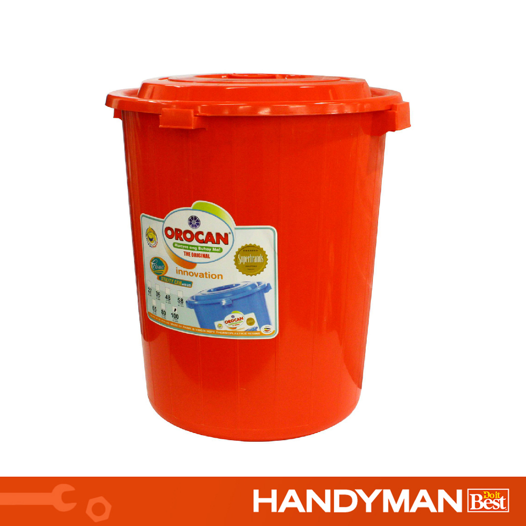 Orocan 58-Liter Classic Utility Can with Lid 8415 | Shopee Philippines