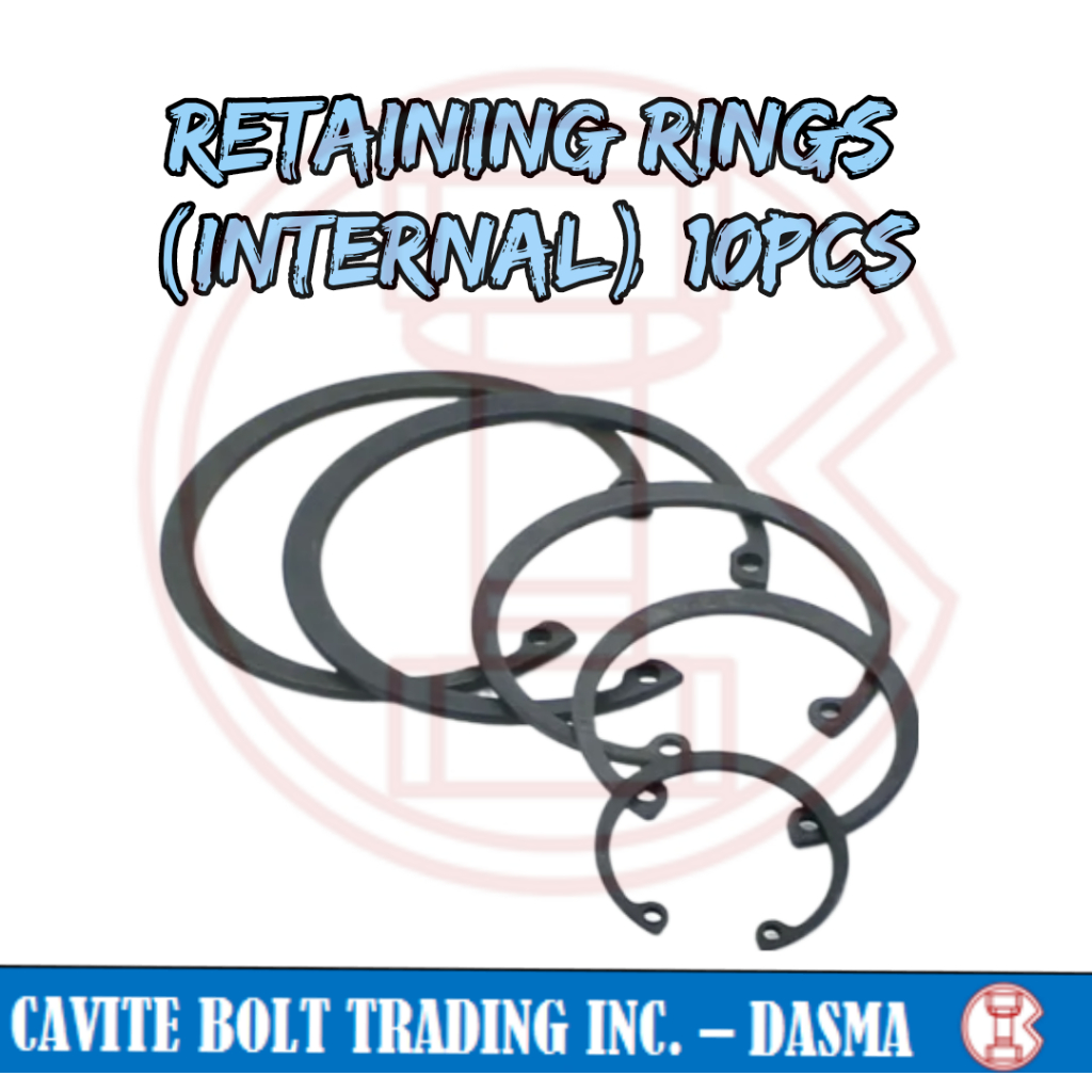RETAINING RINGS (INTERNAL) 10PCS) | Shopee Philippines