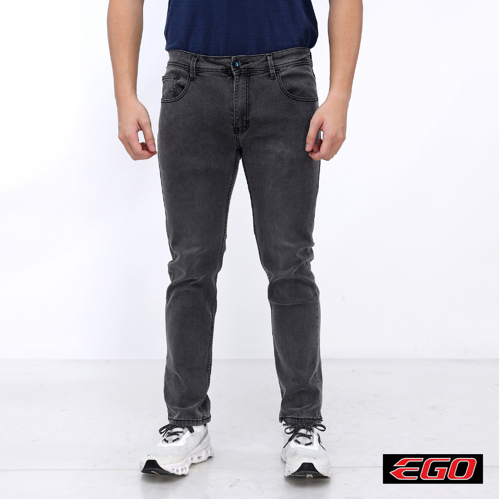Ego Denim Long Pants Slim Tapered Fit Stretch ESB10-0199 | Shopee ...