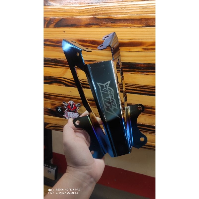 KING DRAG BACK PLATE BRACKET FOR SNIPER 150(slim fender not included ...