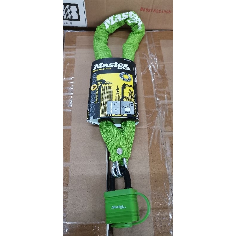 Master Lock Chain Lock For Bike/Motorcyle 8390dpro-Col Level 7 | Shopee ...