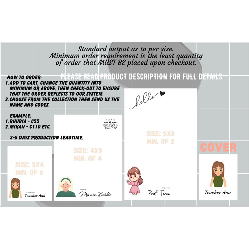 PERSONALIZED NOTEPADS - Teachers | Shopee Philippines