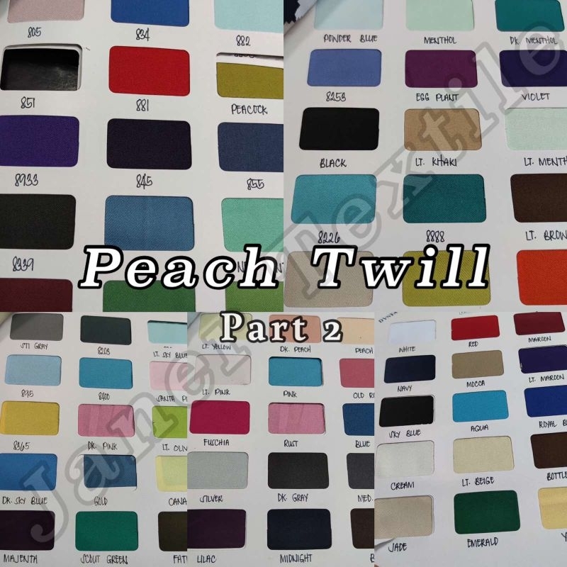 PEACHTWILL FABRIC (PART 2) PER ROLL ONLY! | Shopee Philippines