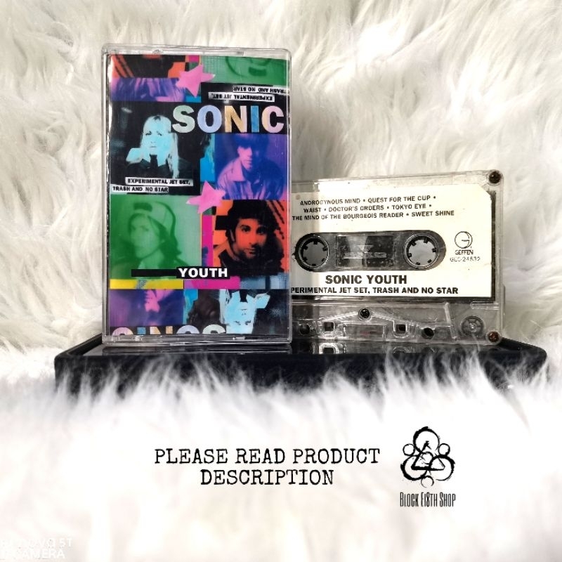 SONIC YOUTH EXPERIMENTAL JET SET TRASH AND NO STAR ALBUM CASSETTE TAPE ...
