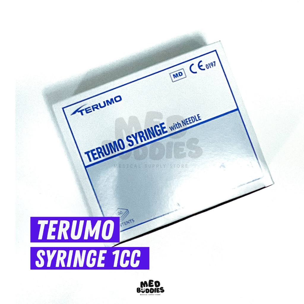 TERUMO Syringe 1cc / Tuberculin (50s / 100s) | Shopee Philippines