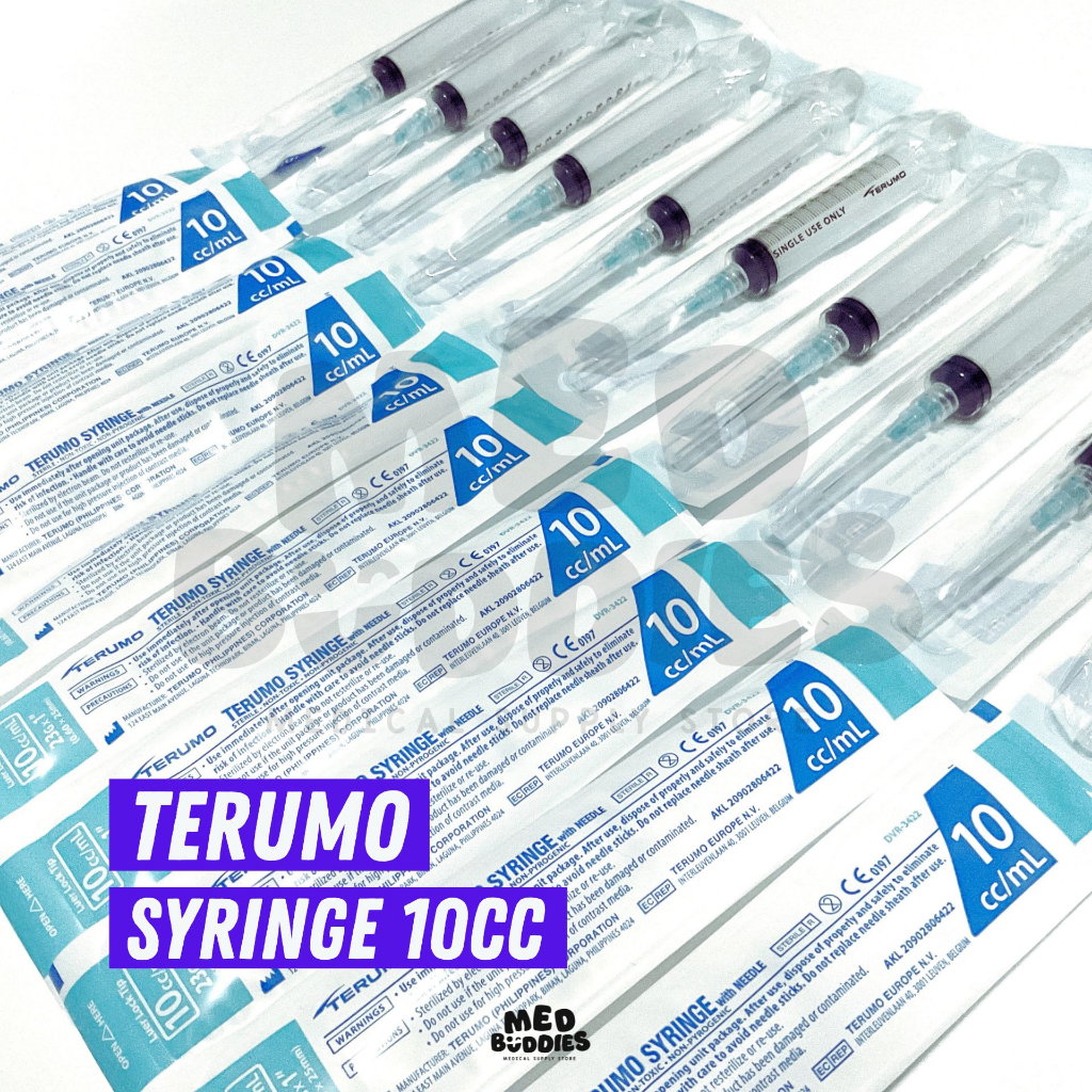 TERUMO Syringe 10cc (50s / 100s) | Shopee Philippines