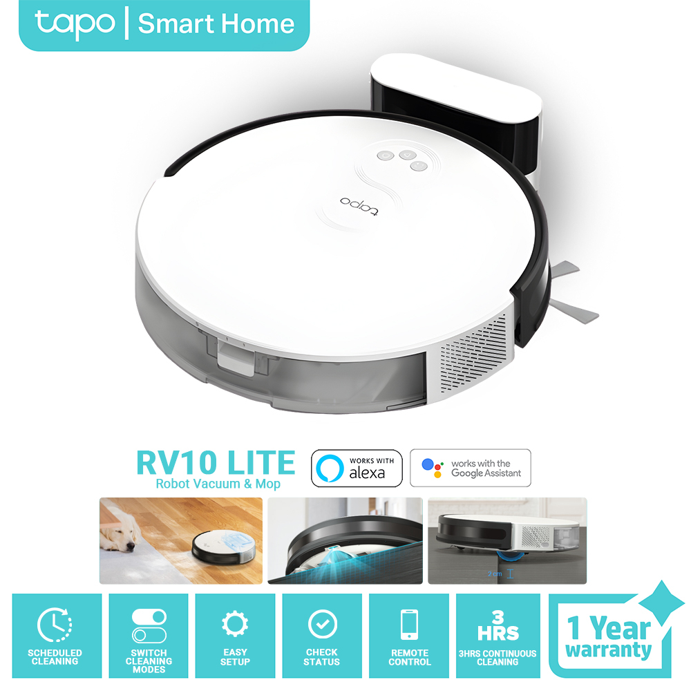 TP-Link Tapo RV10 Lite Robot Vacuum Cleaner | Shopee Philippines