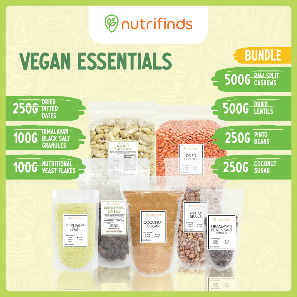 Nutrifinds® Vegan Essentials - BUNDLE | Shopee Philippines
