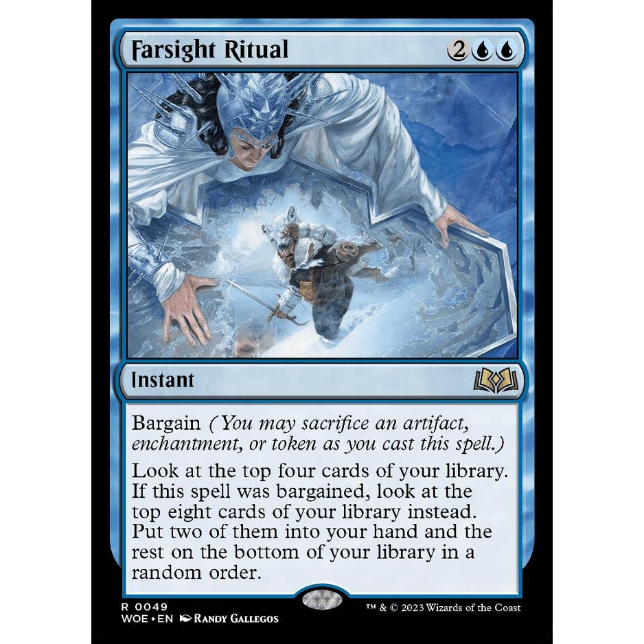 Farsight Ritual - Wilds of Eldraine (WOE) | Shopee Philippines