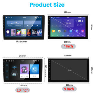 GEARELEC Android Car Stereo With Bluetooth/GPS/FM Car Touch Screen ...