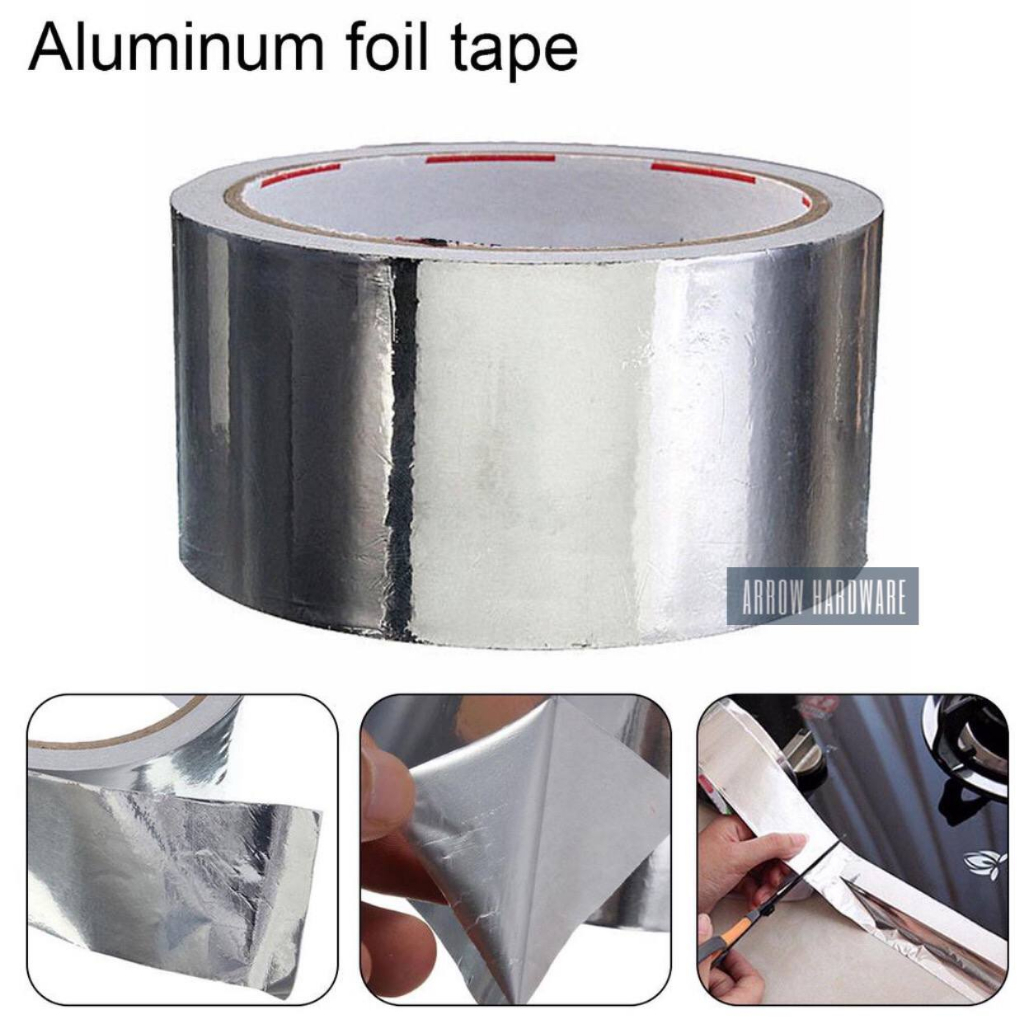 Aluminum Foil Tape Self Adhesive for Roof Pipe Repair Heat Insulation Self Adhesive Seal Tape ...