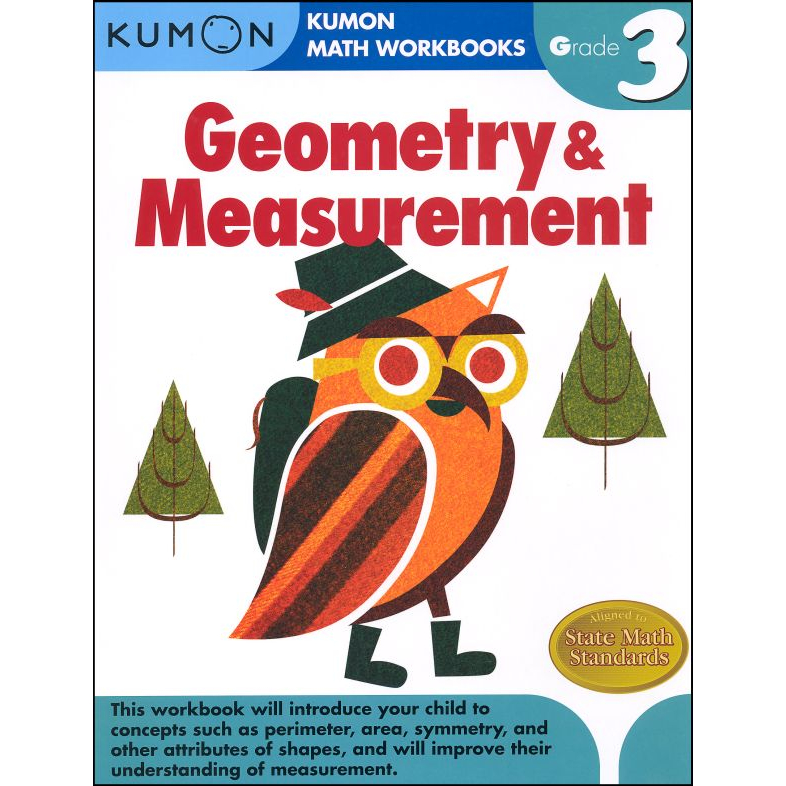 Kumon Math Workbooks: Geometry and Measurement (Grade 3) | Shopee ...