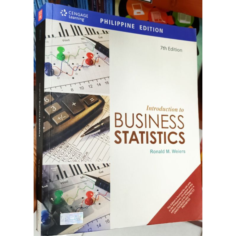 INTRODUCTION TO BUSINESS STATISTICS (BRAND NEW) | Shopee Philippines