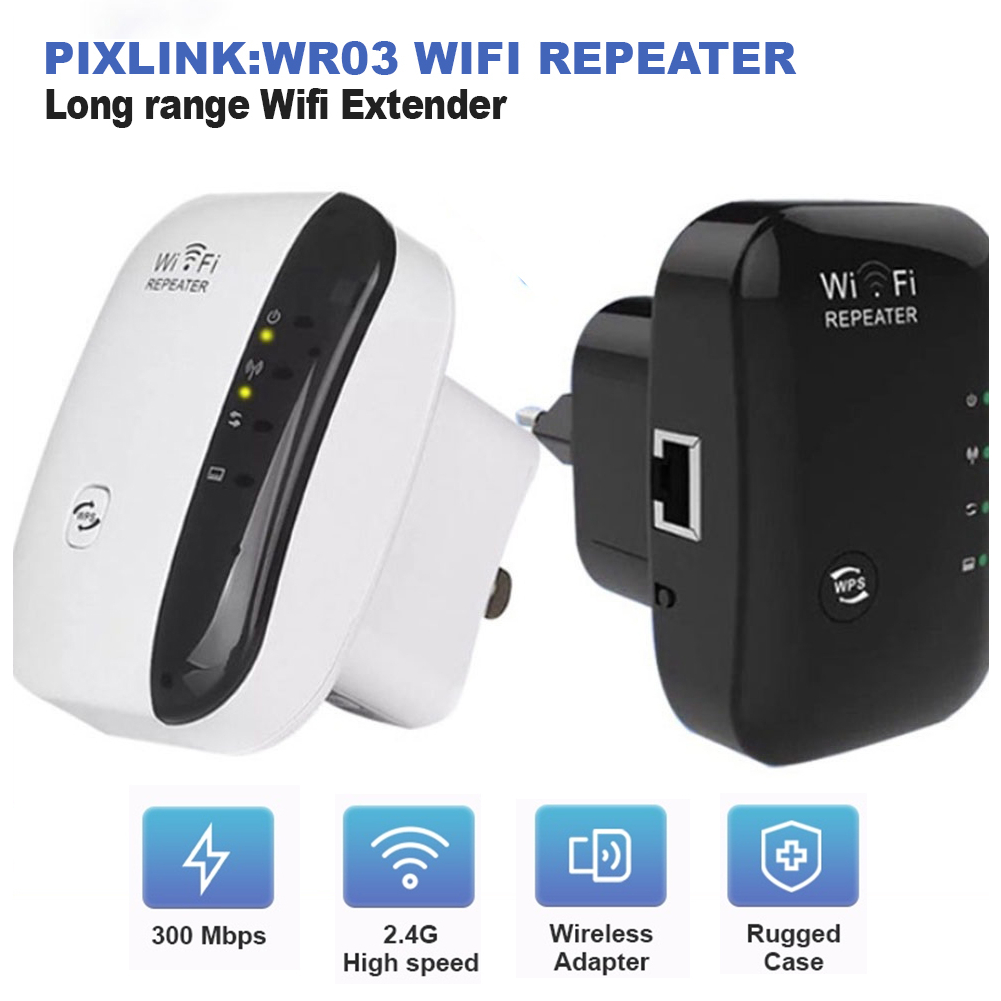 Wireless Router 300Mbps WiFi Repeater Network Signal Extender (WIFI ...
