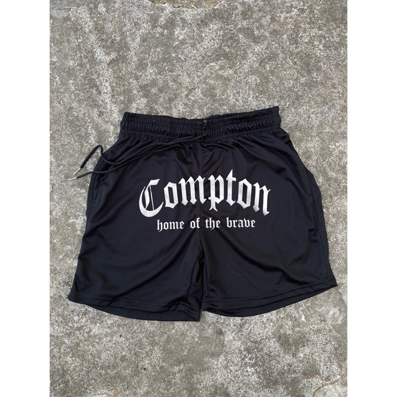 Compton mesh short Drifit unisex | Shopee Philippines