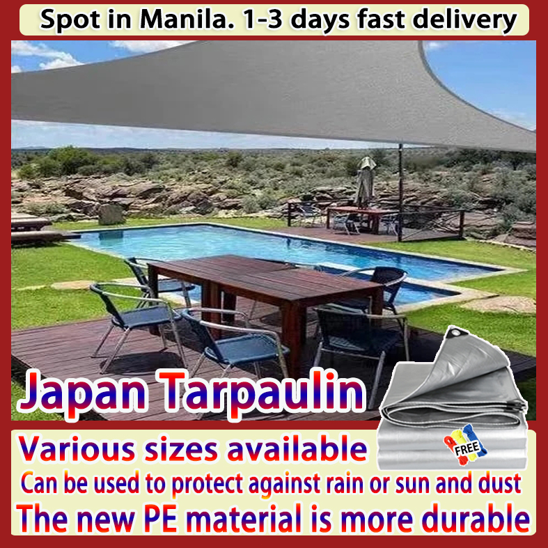 Japan Tarpaulin Buy 1 Get 1 Rope Eyelets lona trapal waterproof makapal ...