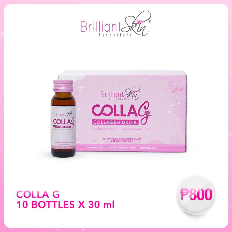 Brilliant Skin Colla G Collagen Drink 30-ML (EXP: 08/2024) | Shopee ...